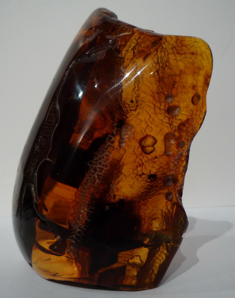 Baltischer Bernstein mut Einschluß, Mücke, Fliege, Inkluse Insekt